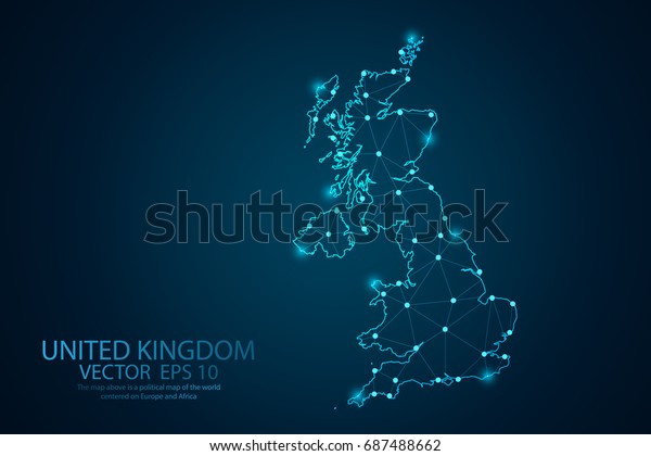 8,740 Abstract Uk Map Images, Stock Photos & Vectors | Shutterstock
