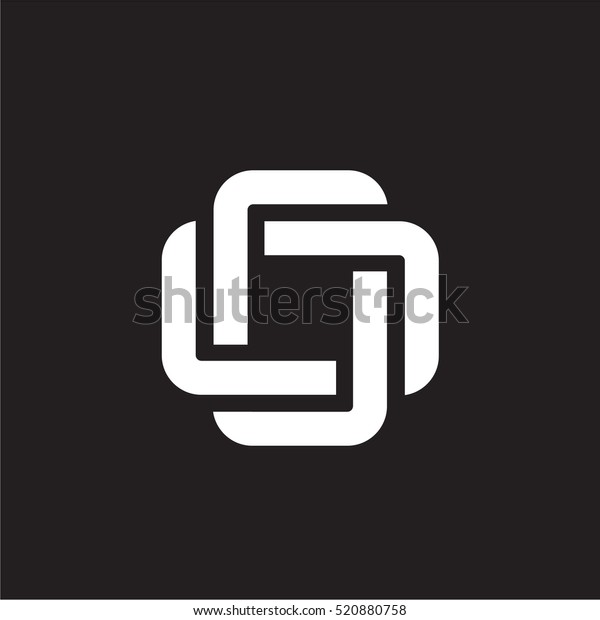 Abstract Maze Logo Symbol Labyrinth Infinity Stock Vector (Royalty Free ...