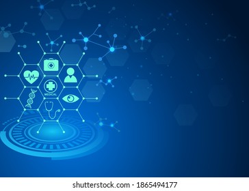 Abstract Medical Background Vector Illustration Stock Vector (Royalty ...