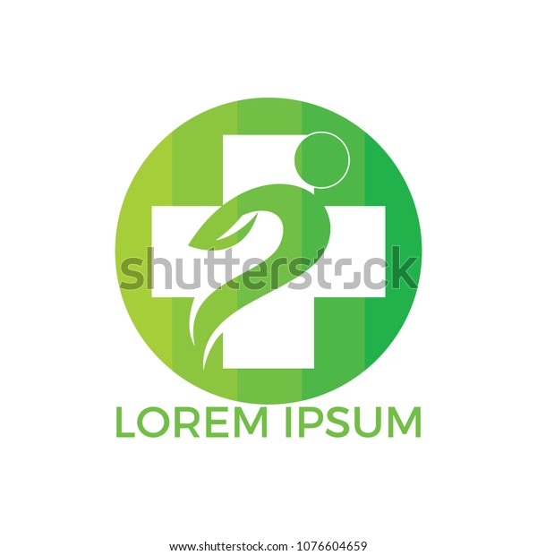 Abstract Medical Vector Logo Design Illustration Stock Vector Royalty