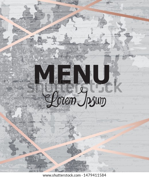 Abstract Menu Grunge Modern Background Vector Stock Vector (Royalty ...