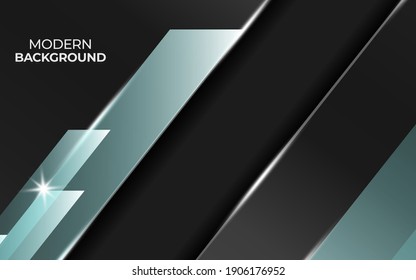 Abstract Metal Vector Background Blue Light Stock Vector (Royalty Free ...