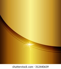 Abstract Metallic Gradient Background Stock Vector (Royalty Free ...