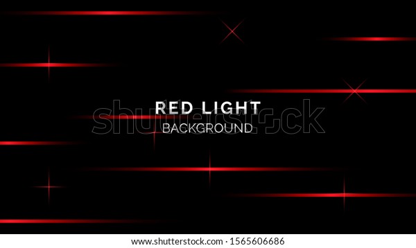 Abstract Minimal Background Red Light Effect Stock Vector (Royalty Free ...