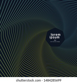 Sound Circle Wave Abstract Music Ripple Stock Vector (Royalty Free ...