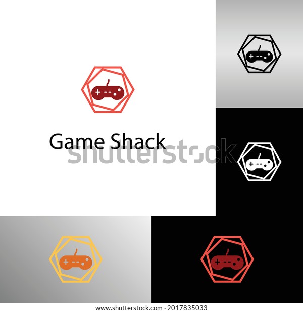 Abstract Minimal Gaming Logo Design Stock Vector (Royalty Free ...