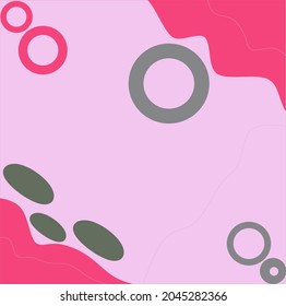 Abstract Minimalist Flesh Pattern Shape Background Stock Vector ...