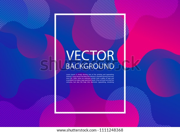 Abstract Mixing Colors Lines Beautiful Combination Stock Vector ...