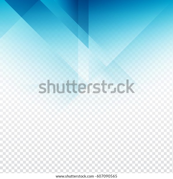 Abstract Modern Blue Polygonal Shape Design Stock Vector (Royalty Free ...