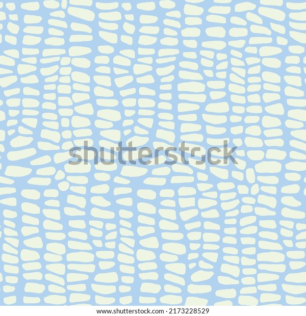 Abstract Modern Crocodile Leather Seamless Pattern Stock Vector ...