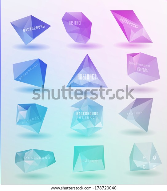 Abstract Modern Crystal Black Label Bubble Stock Vector (Royalty Free ...