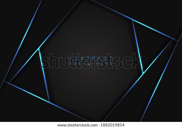 Abstract Modern Graphic Design Background Black Stock Vector (Royalty ...