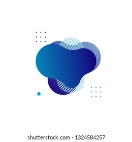 Abstract Modern Graphic Element Liquid Background Stock Vector (Royalty ...