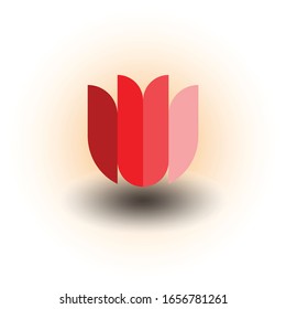 Abstract Modern Rose Logo Design Stock Vector (Royalty Free) 1656781261 ...