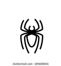 Abstract Modern Simple Spider Logo Stock Vector (Royalty Free) 1894038553