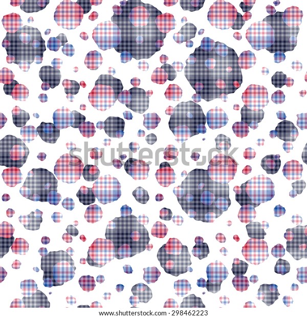 Abstract Modern Spotty Background Seamless Pattern Stock Vector ...