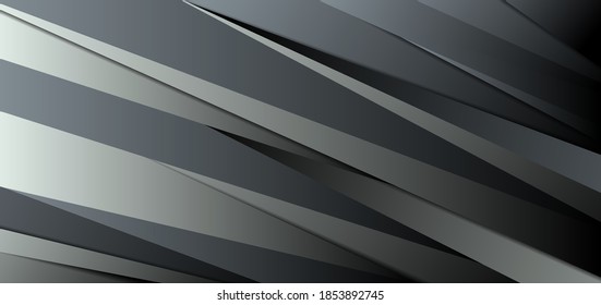 Abstract Modern Style Grey Layered Triangle Stock Vector (Royalty Free ...
