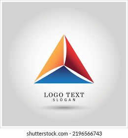 Abstract Modern Triangle Logo Icon Symbol Stock Vector (Royalty Free ...