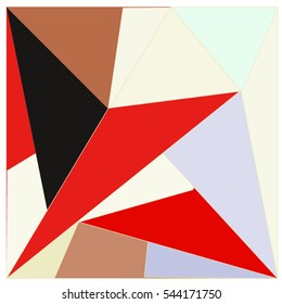 Abstract Modern Triangles Background Pattern Illustration Stock Vector ...