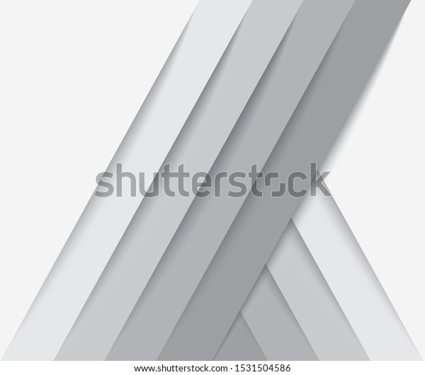 Abstract Modern White Lines Background Vector Stock Vector (Royalty ...