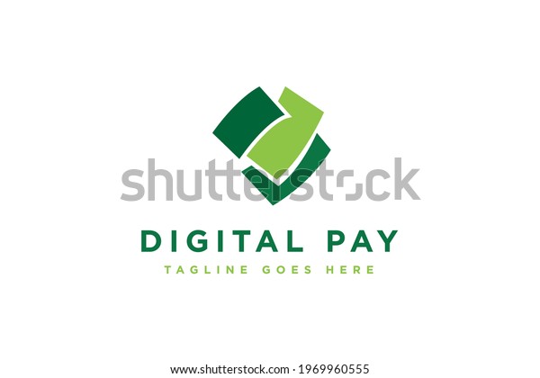Abstract Money Payment Logo Design Vector Stock Vector (Royalty Free ...