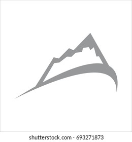Abstract Mountain Logo Stock Vector (Royalty Free) 693271873 | Shutterstock