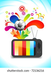 Abstract Multiple Entailment Tv Icon Vector Stock Vector (Royalty Free ...