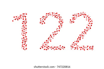 Lettering 2021 On White Background Shiny Stock Photo 1818742310 ...