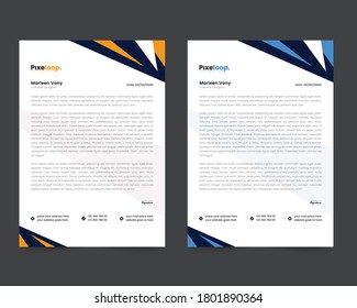 Abstract Office Pad Design Template Vector Stock Vector (Royalty Free ...