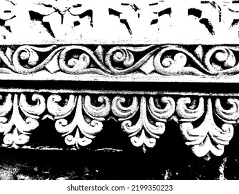 Abstract Old Historic Building Architecture Grunge Stock Vector ...