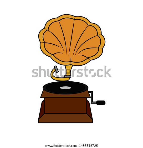 Abstract Old Object On White Background Stock Vector (Royalty Free ...