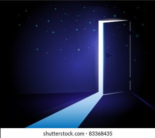 10,549 Open door at night Images, Stock Photos & Vectors | Shutterstock