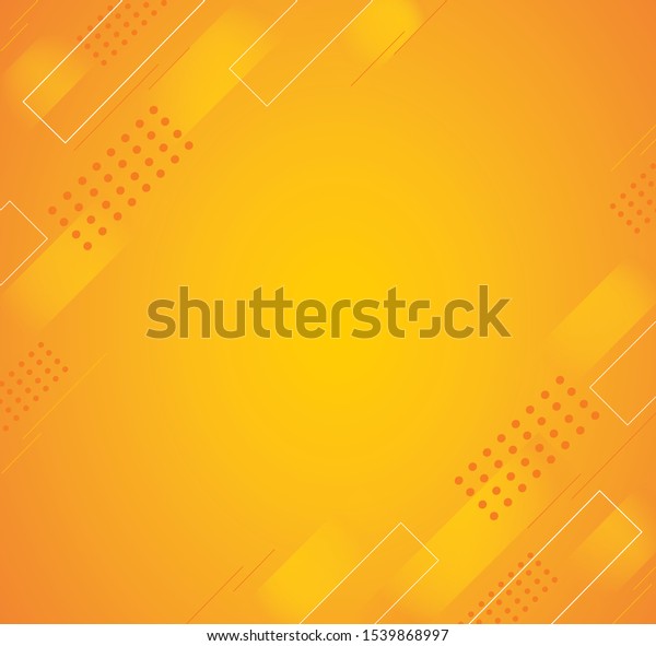 Abstract Orange Color Square Background Vector Stock Vector (Royalty ...