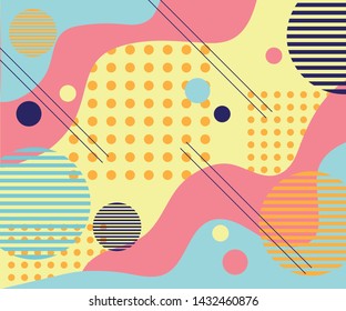 Abstract Organic Geometric Shape Background Stock Vector (Royalty Free ...