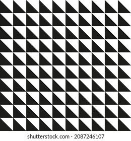 Vector Black White Square Checkered Background Stock Vector (Royalty ...