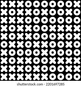 Abstract Ornament Tic Tac Toe Seamless Stock Vector (Royalty Free) 2201697285 | Shutterstock
