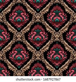 Abstract Ornamental Vintage Pattern Design: vetor stock (livre de ...