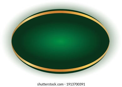 Abstract Oval Label Design Concept Stock Vector (Royalty Free ...