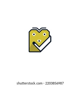 Abstract Owl Logo Check Mark Stock Vector (Royalty Free) 2203856987 ...