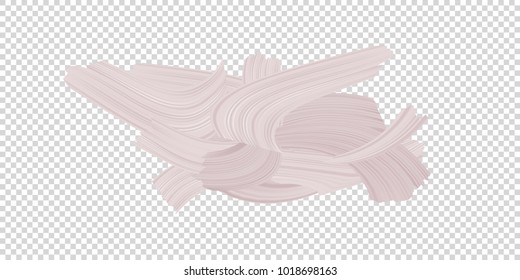 Abstract Paint Brush Design Element Isolated Stock Vector (Royalty Free ...