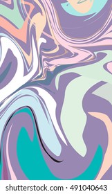 Abstract Painting Template Stock Vector (Royalty Free) 491040643 ...