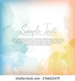 Abstract Pastel Background Text Stock Vector (Royalty Free) 1766631479 ...