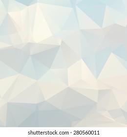 Abstract Pastel Color Triangle Shape Background Stock Vector (Royalty ...
