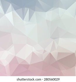 Abstract Pastel Color Triangle Shape Background Stock Vector (Royalty ...