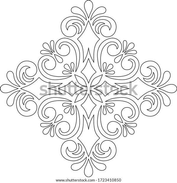 Abstract Patterns Seamless Cross Color Doodles Stock Vector (Royalty ...