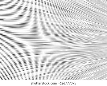 Abstract Perspective Line Art Black Lines Stock Vector (Royalty Free ...