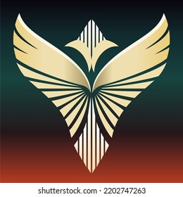 Abstract Phoenix Bird Logo Concept Stock Vector (Royalty Free ...