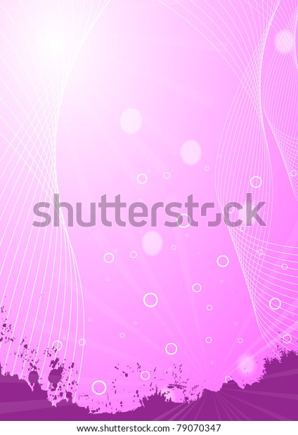 Abstract Pink Background Clipart Stock Vector (Royalty Free) 79070347 ...