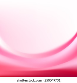 Abstract Pink Background Curve Line Pattern Stock Vector (Royalty Free ...