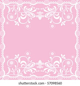 Abstract Pink Feminine Background Stock Vector (Royalty Free) 57098560 ...